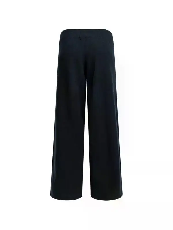 LISA YANG Cashmere Drawstring Trousers - Blue