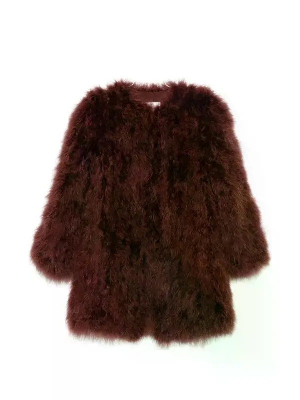 YVES SALOMON Feather-embellished Jacket