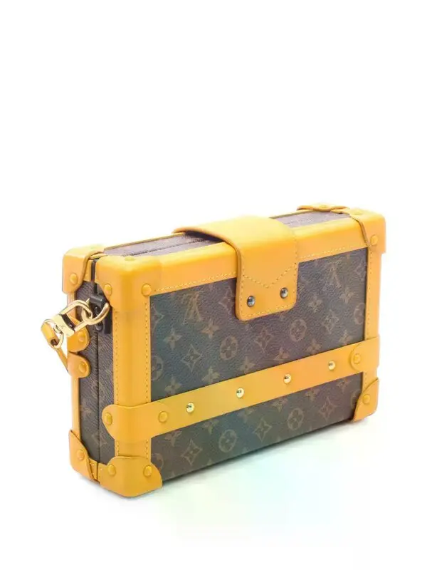 LOUIS VUITTON Petite Malle Monogram Canvas Cross Body Bag