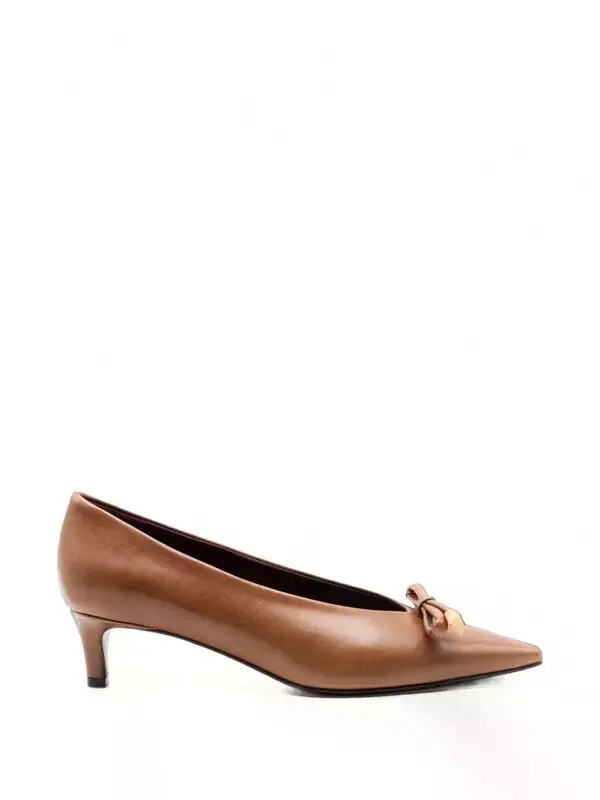 Roberto Festa Odisy Bow-detail Pumps - Brown