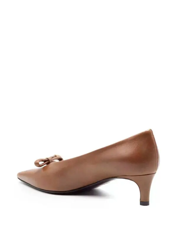 Roberto Festa Odisy Bow-detail Pumps - Brown