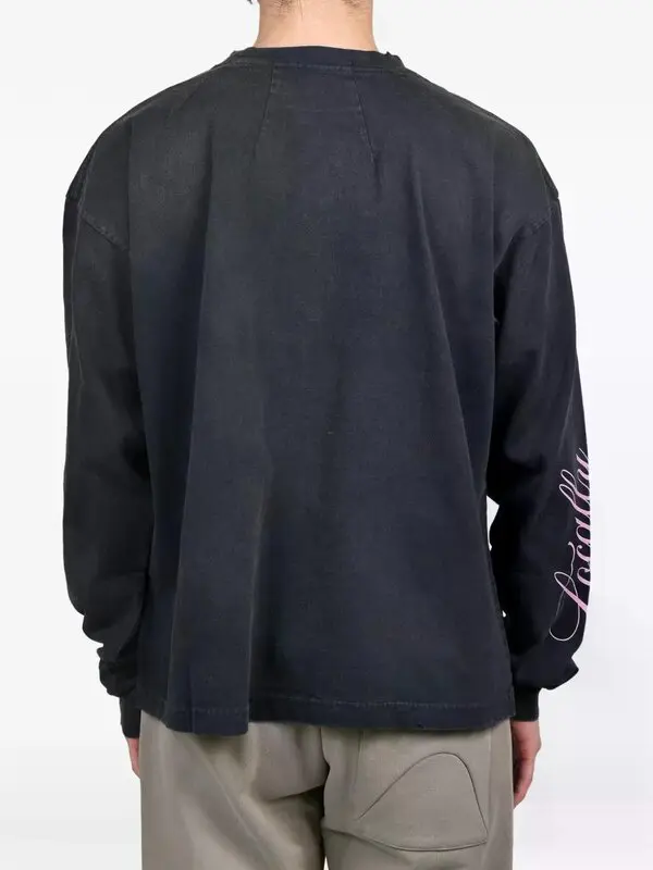 JUN/NAKAYAMA Graphic-print Washed T-shirt