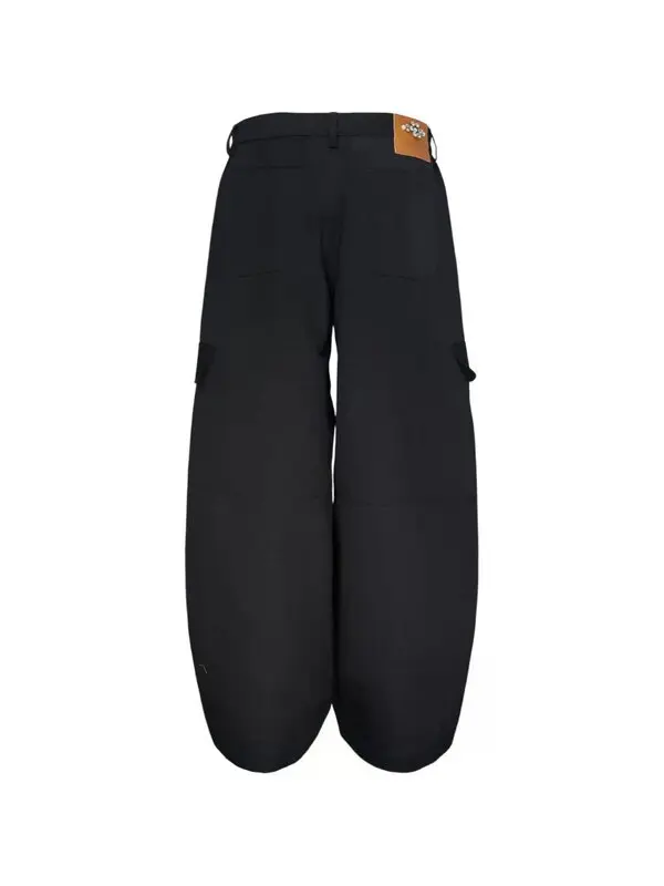 Simone Rocha Knee-pleat Cargo Pants