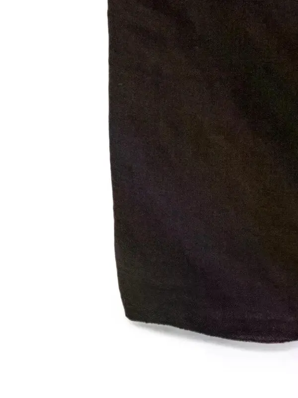 CENERE GB Frayed-edge Scarf
