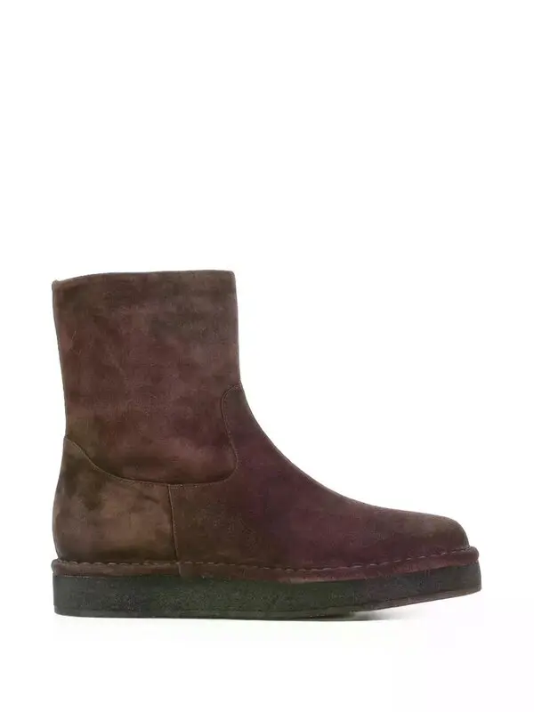DEL CARLO Suede Ankle Boots