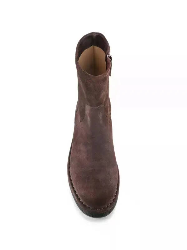 DEL CARLO Suede Ankle Boots