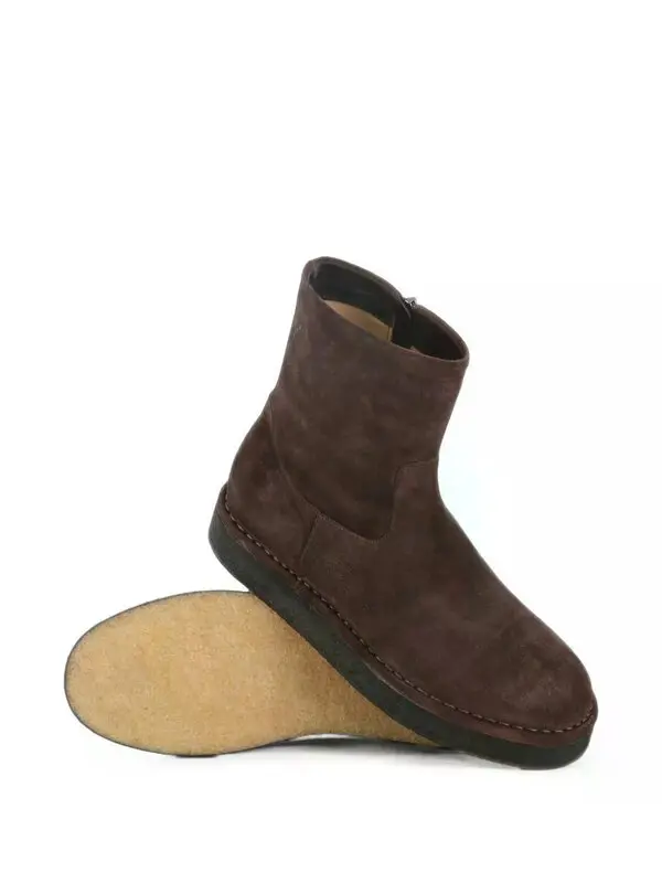 DEL CARLO Suede Ankle Boots