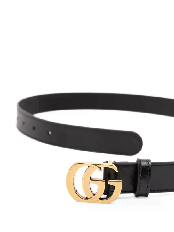 Gucci Cut Gg Marmont Thin Belt