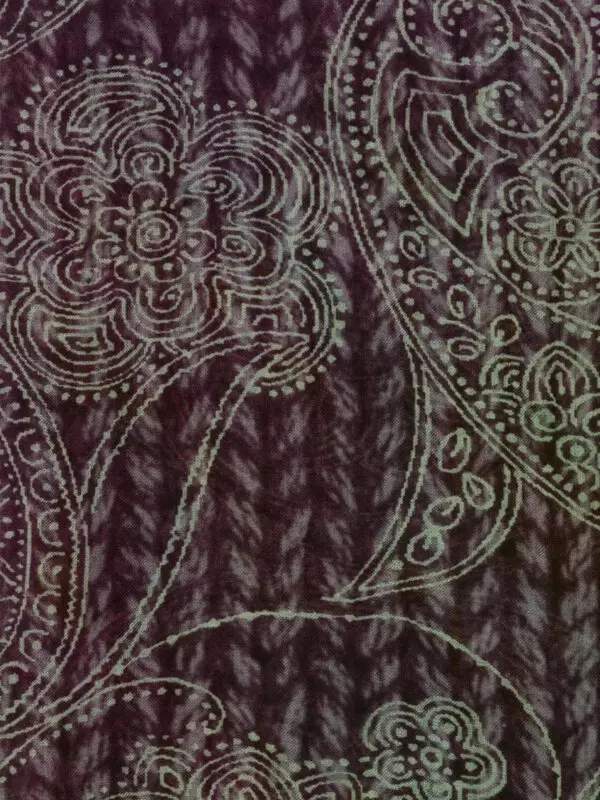 SGOMBERO CANTINE Floral Paisley-print Scarf