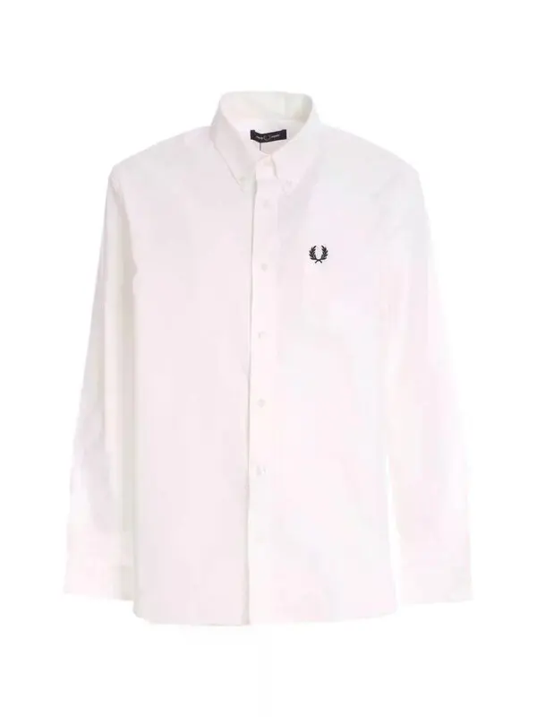 Fred Perry Logo-embroidered Button-down Shirt
