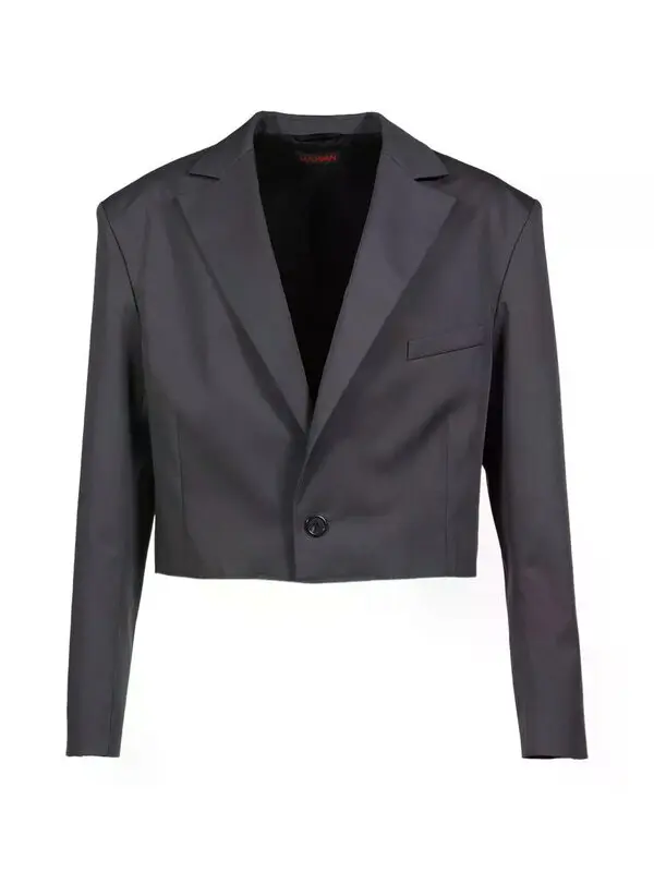 LỰU ĐẠN Cropped Slashed Blazer