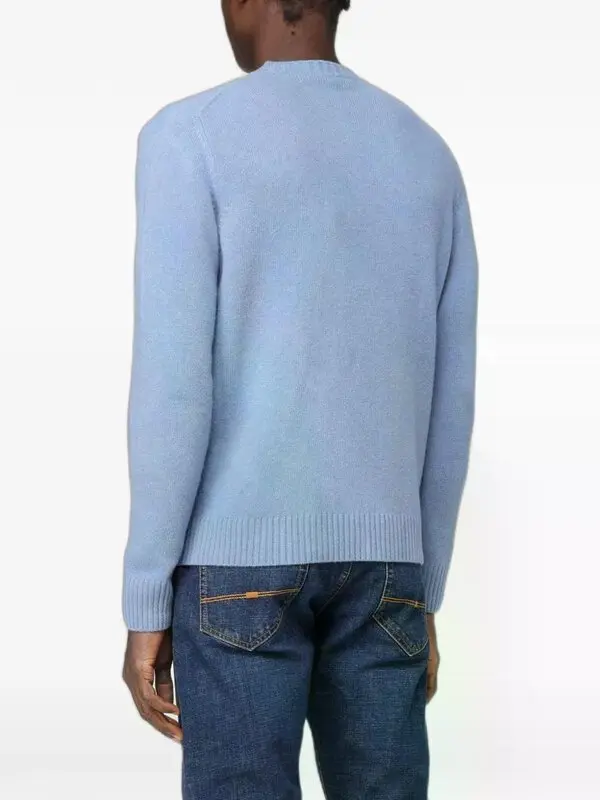 XC Crew-neck Ribbed-trim Sweater