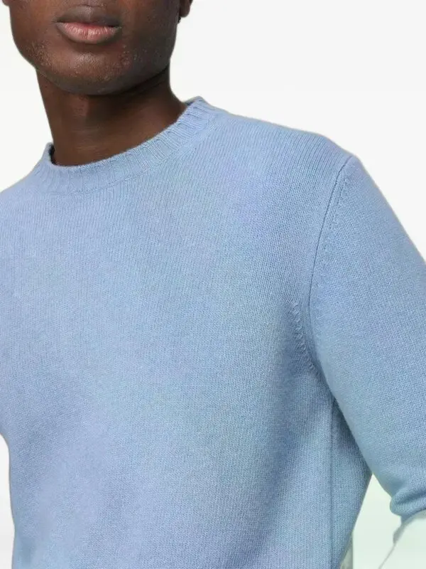 XC Crew-neck Ribbed-trim Sweater