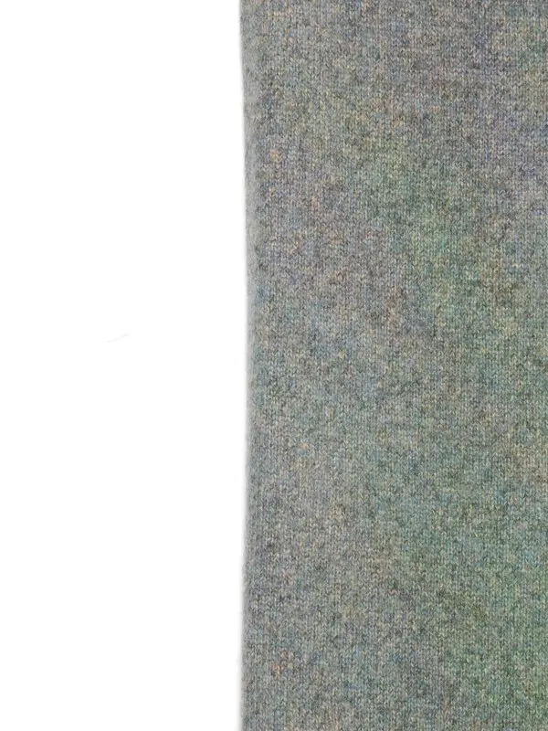 Soft Goat Marled Knitted Scarf