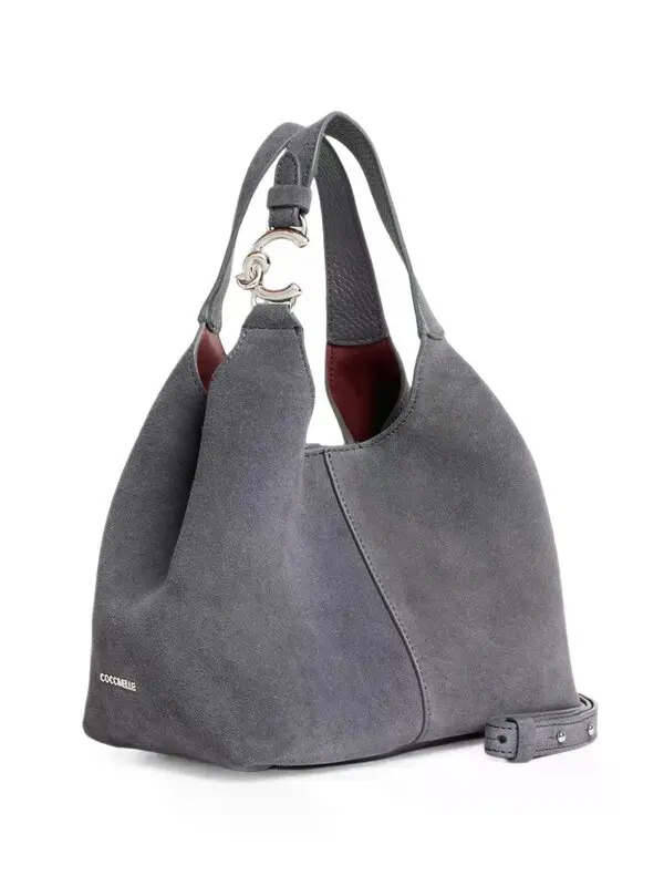 COCCINELLE Suede Leather Shoulder Bag