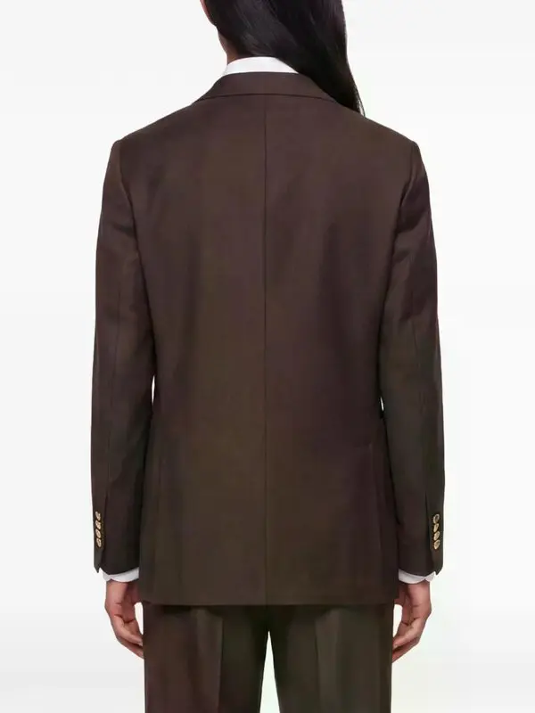 BRIGLIA 1949 Double-breasted Peak-lapel Blazer
