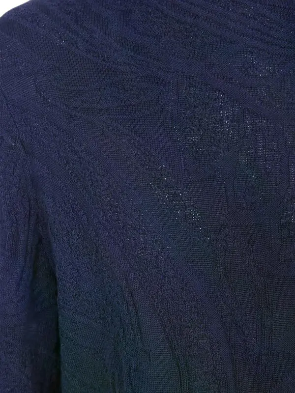 Etro Paisley-jacquard Long-sleeve Sweater