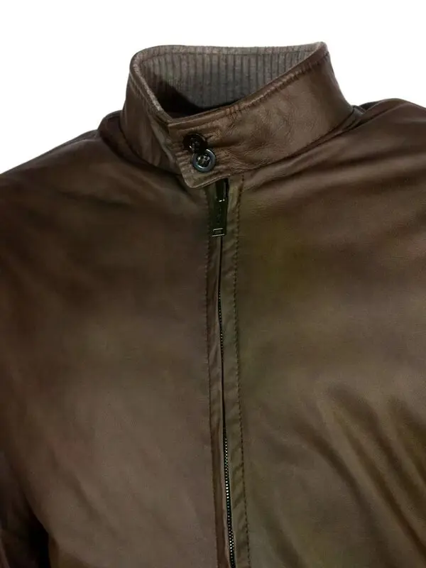 VOLFAGLI FIRENZE Reversible Leather Jacket