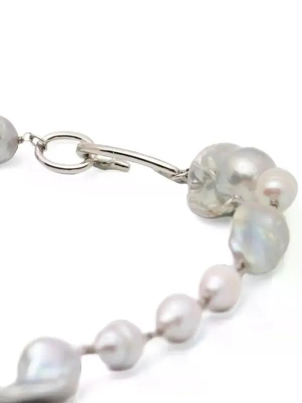 JIL SANDER Grainy Baroque-pearl Necklace