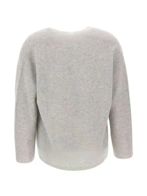 Hemisphere V-neck Cashmere Sweater