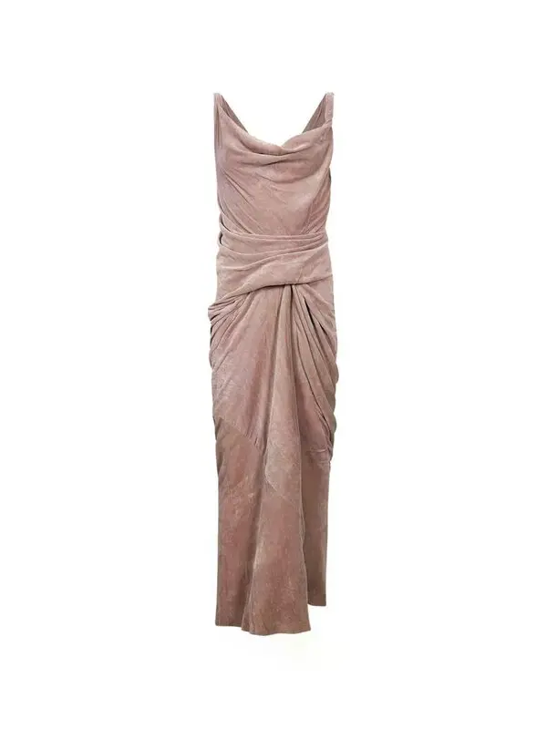 Rick Owens Draped Maxi Dress