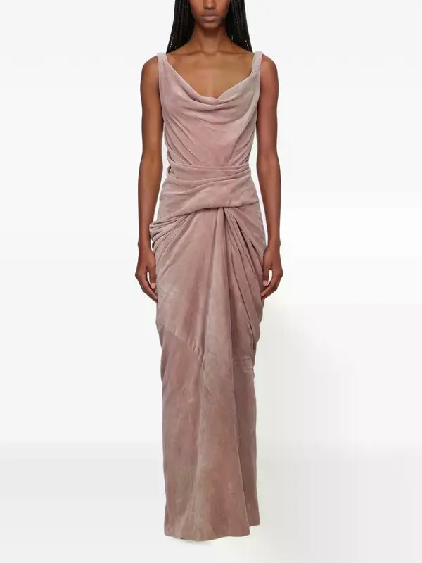 Rick Owens Draped Maxi Dress
