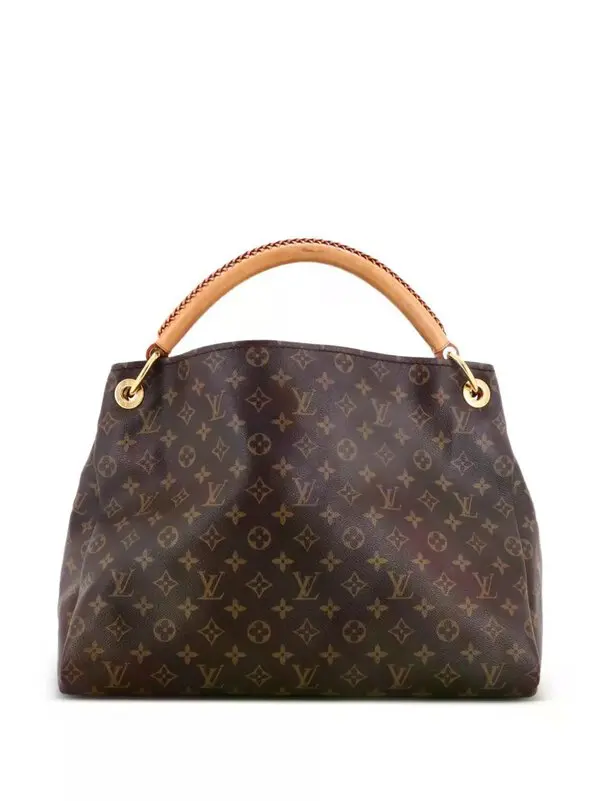 LOUIS VUITTON Artsy Handbag Monogram Canvas Mm Hobo Bag - Brown