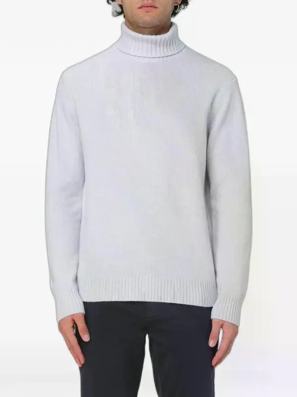 XC Roll-neck Knitted Sweater