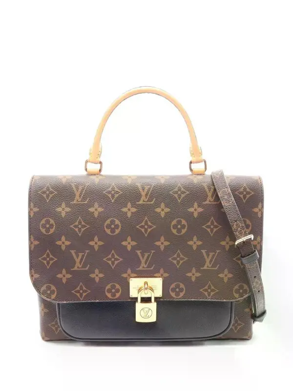 LOUIS VUITTON Marignan Monogram Canvas Tote Bag - Brown