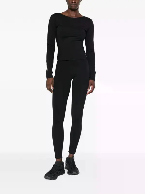 MACRON Logo-patch Performance Leggings