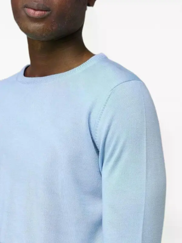XC Merino Wool Zip-fastening High-neck Sweater
