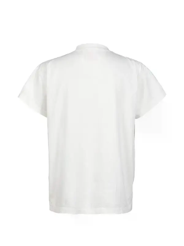 EMOTIONALLY UNAVAILABLE Graphic-print Logo-patch T-shirt