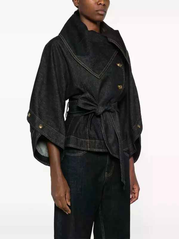 Zimmermann Valiant Buttoned Denim Jacket