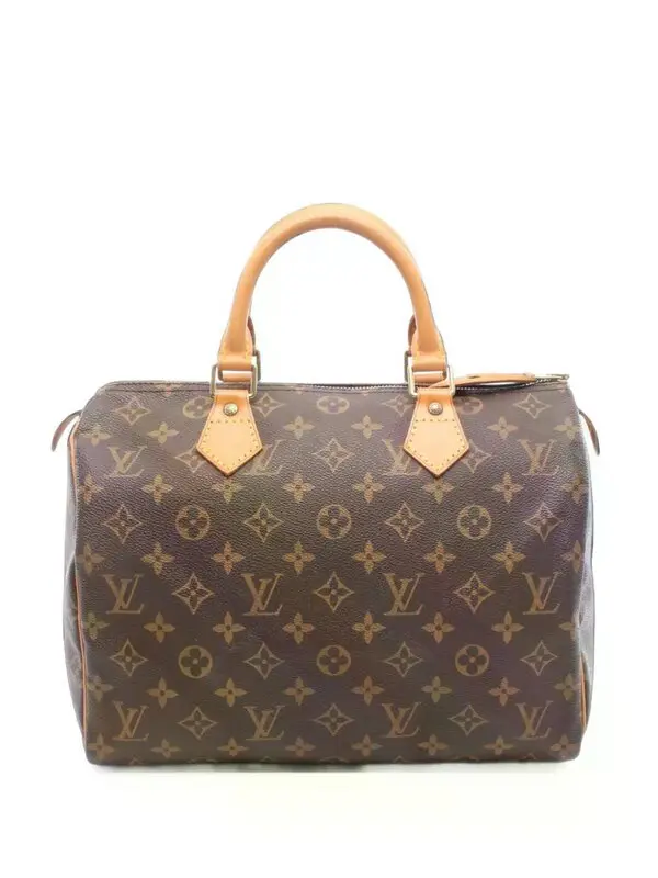 LOUIS VUITTON Monogram Canvas Speedy Tote Bag