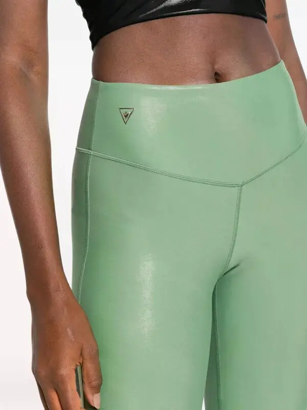 MACRON Metallic-effect Performance Leggings