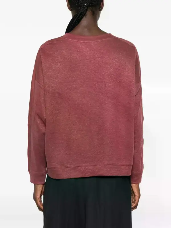 MAISON123 Lisa Contrast-panel Drop-shoulder Top