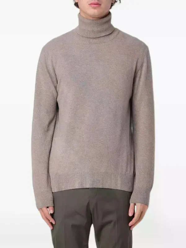 XC Roll-neck Sweater - Grey