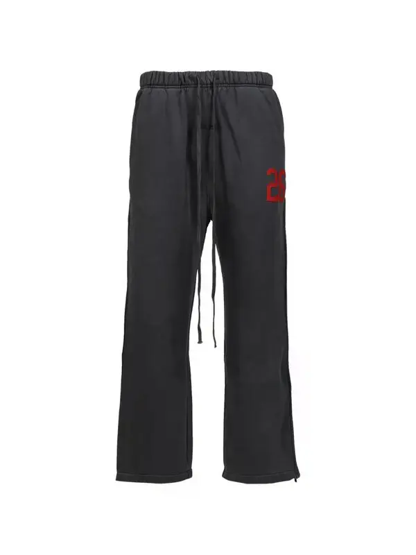 ESSENTIALS Logo-print Tearaway Trousers