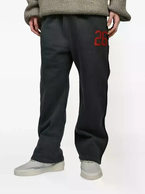 ESSENTIALS Logo-print Tearaway Trousers