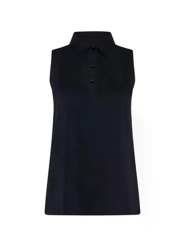 RRD Sleeveless Polo Shirt - Black