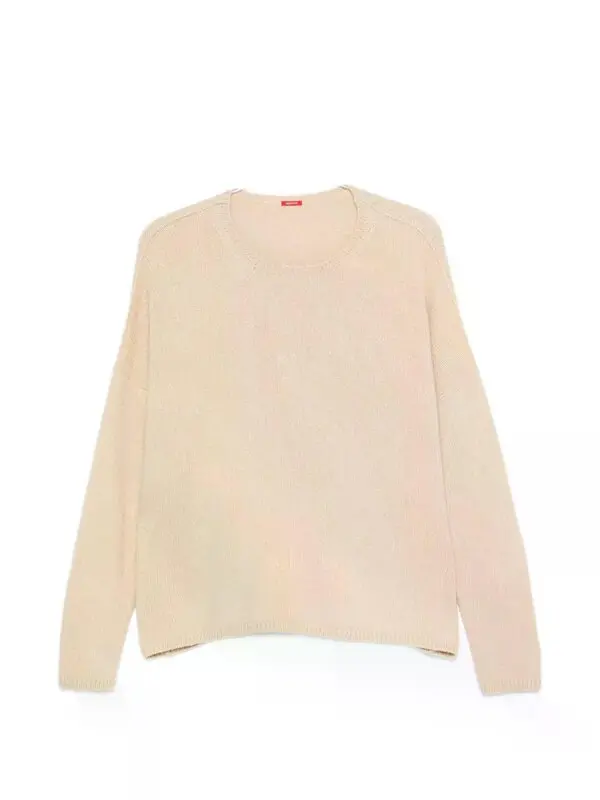 Apuntob Fine-knit Drop-shoulder Sweater