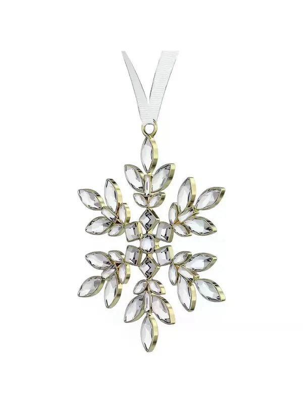 SWAROVSKI Gema Crystal-embellished Snowflake Ornament