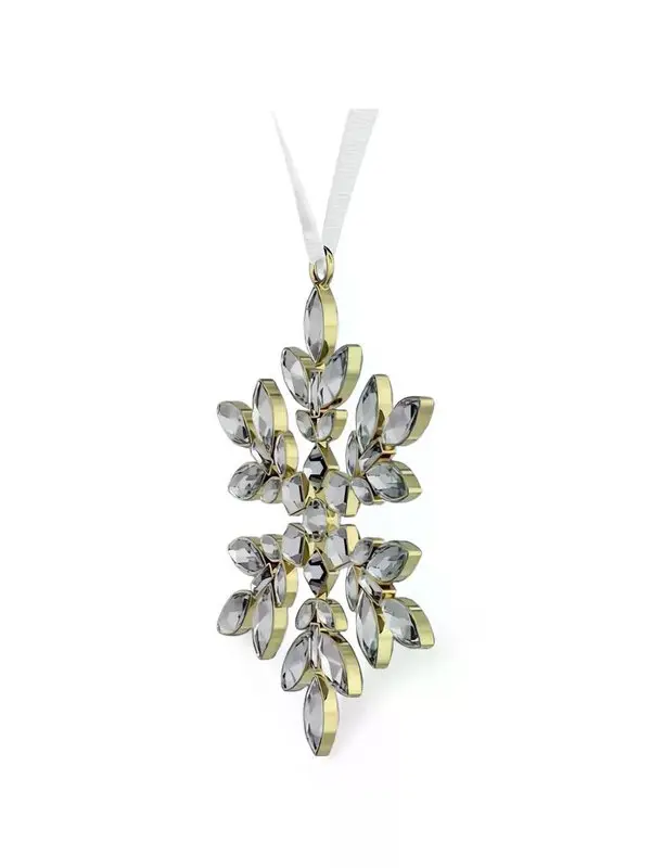 SWAROVSKI Gema Crystal-embellished Snowflake Ornament