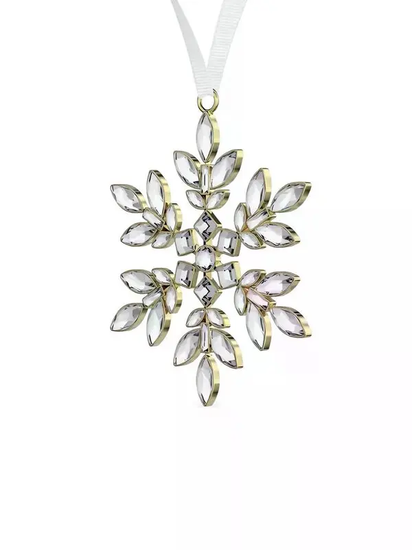 SWAROVSKI Gema Crystal-embellished Snowflake Ornament