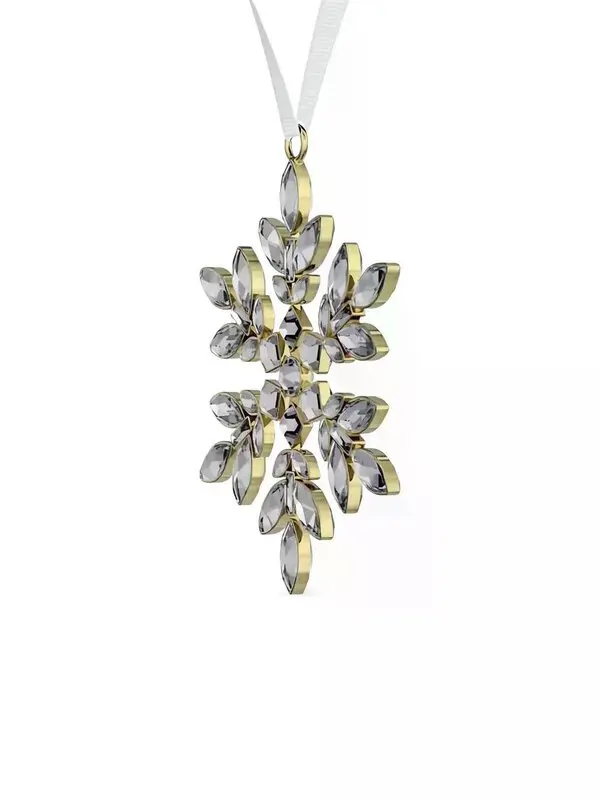 SWAROVSKI Gema Crystal-embellished Snowflake Ornament