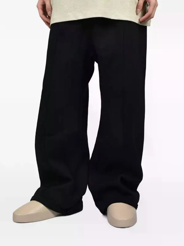 ESSENTIALS Logo-patch Drawstring Track Pants