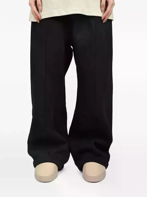 ESSENTIALS Logo-patch Drawstring Track Pants