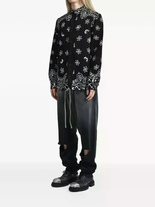 JUN/NAKAYAMA Paisley-print Shirt