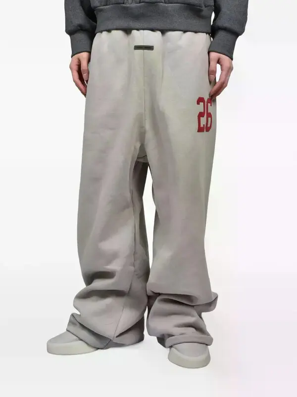 ESSENTIALS Logo-patch Track Pants