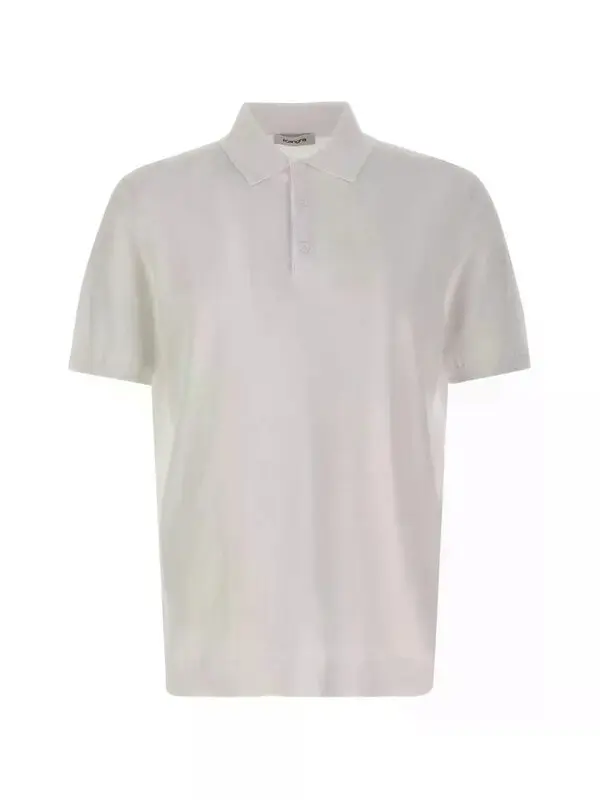 KANGRA Ribbed-trim Polo Shirt
